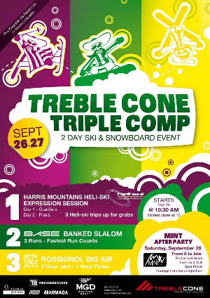 Treble Cone NZ 'Triple Comp' | Mountainwatch