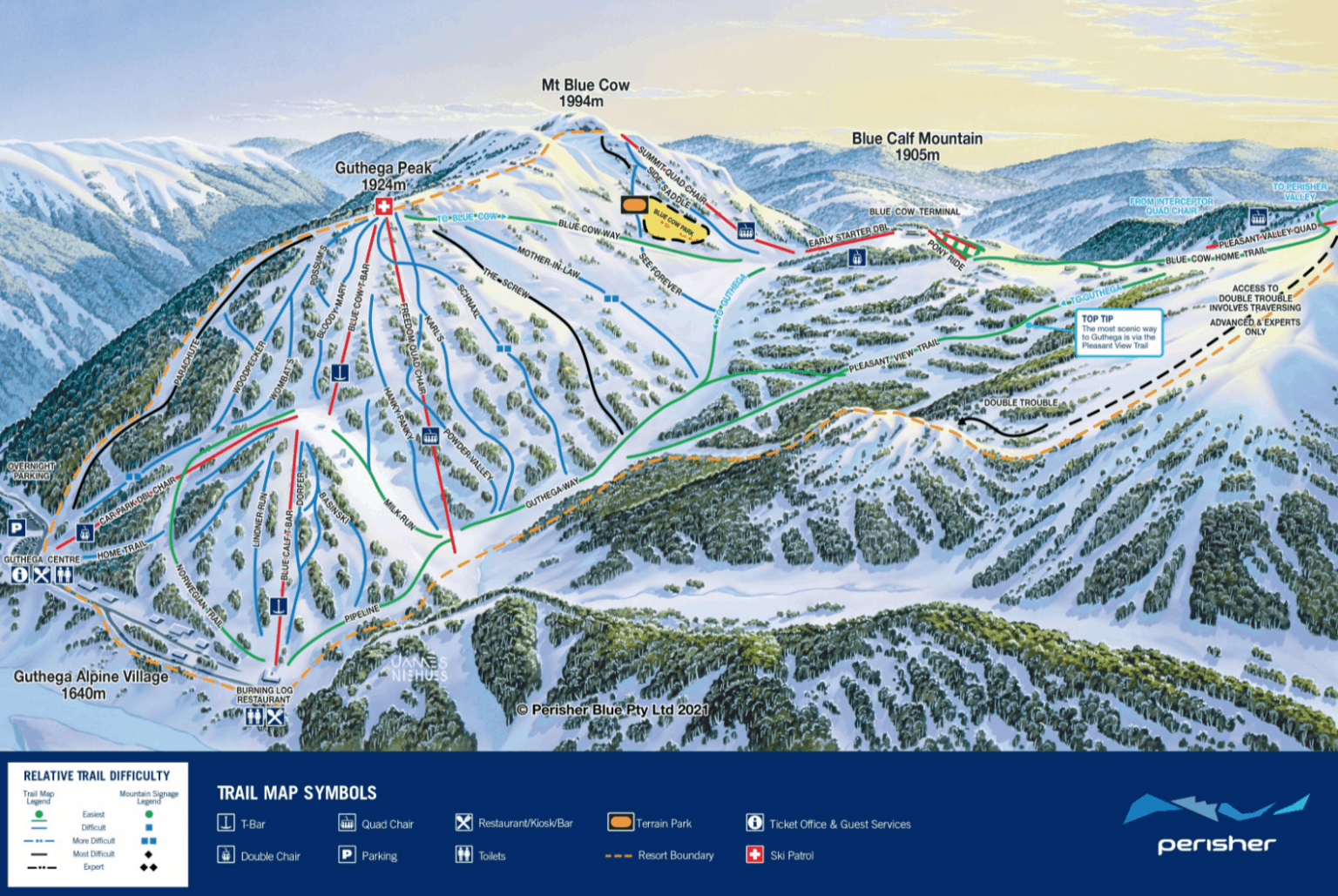 Mountainwatch Guide To Perisher - Australia's Biggest Snow Resort ...