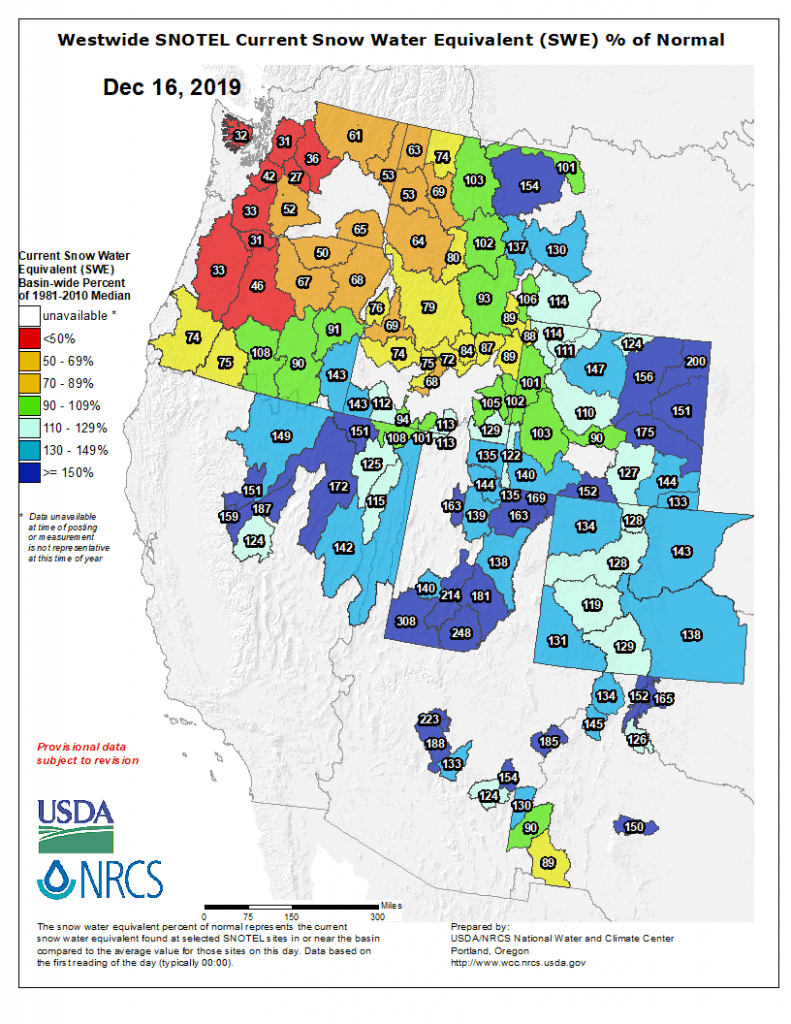 2019-2020 North American Snow Season Outlook – December Update ...