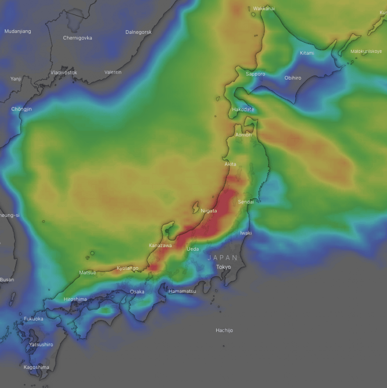 Japan Snow Forecast, December 31 - Prolific Powder To Usher in The New ...