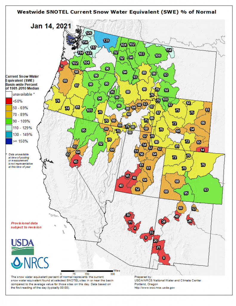 2020-2021 North American Snow Season Outlook – January Update ...