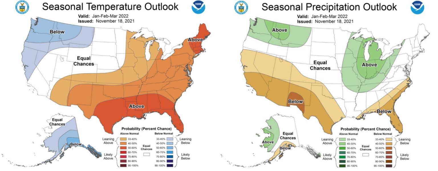 North America 2021-22 Snow Season Outlook | Mountainwatch