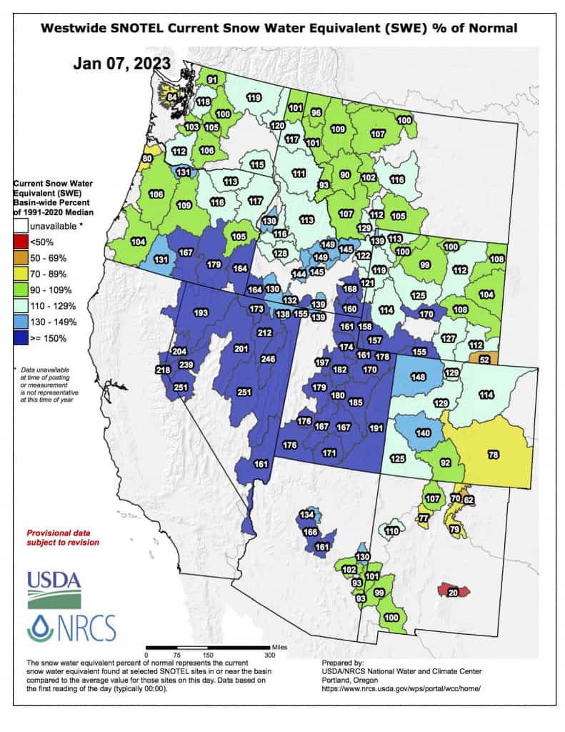 2022-2023 North American Snow Season Outlook – January Update : Active ...