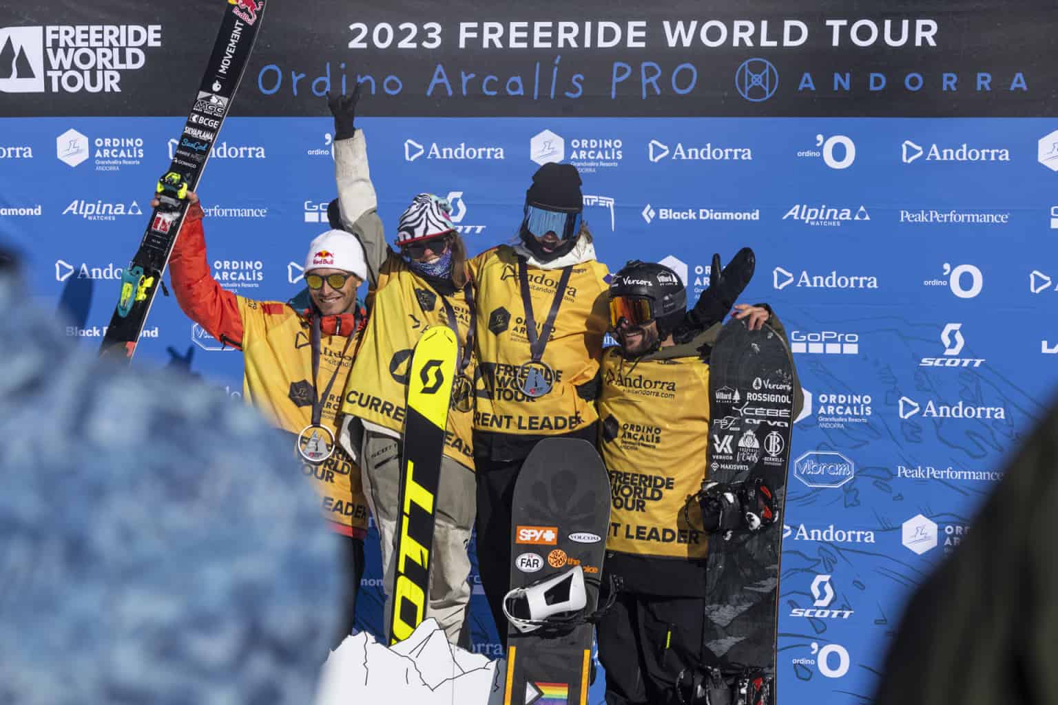 Second Event of 2023 Freeride World Tour Goes Down in the Andorran ...