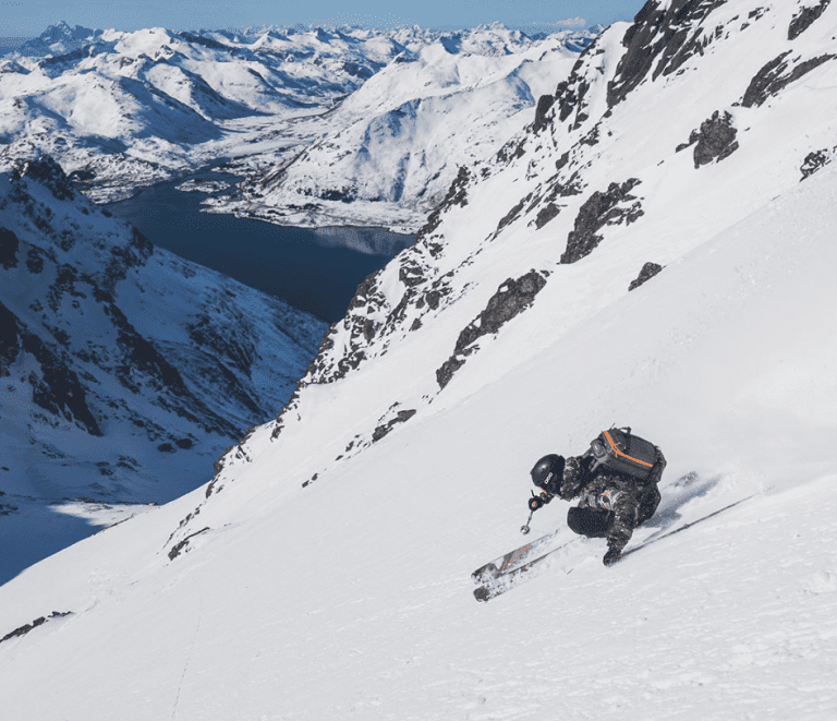 Above The Arctic Circle - Skiing Norway's Lofoten Islands. Video ...