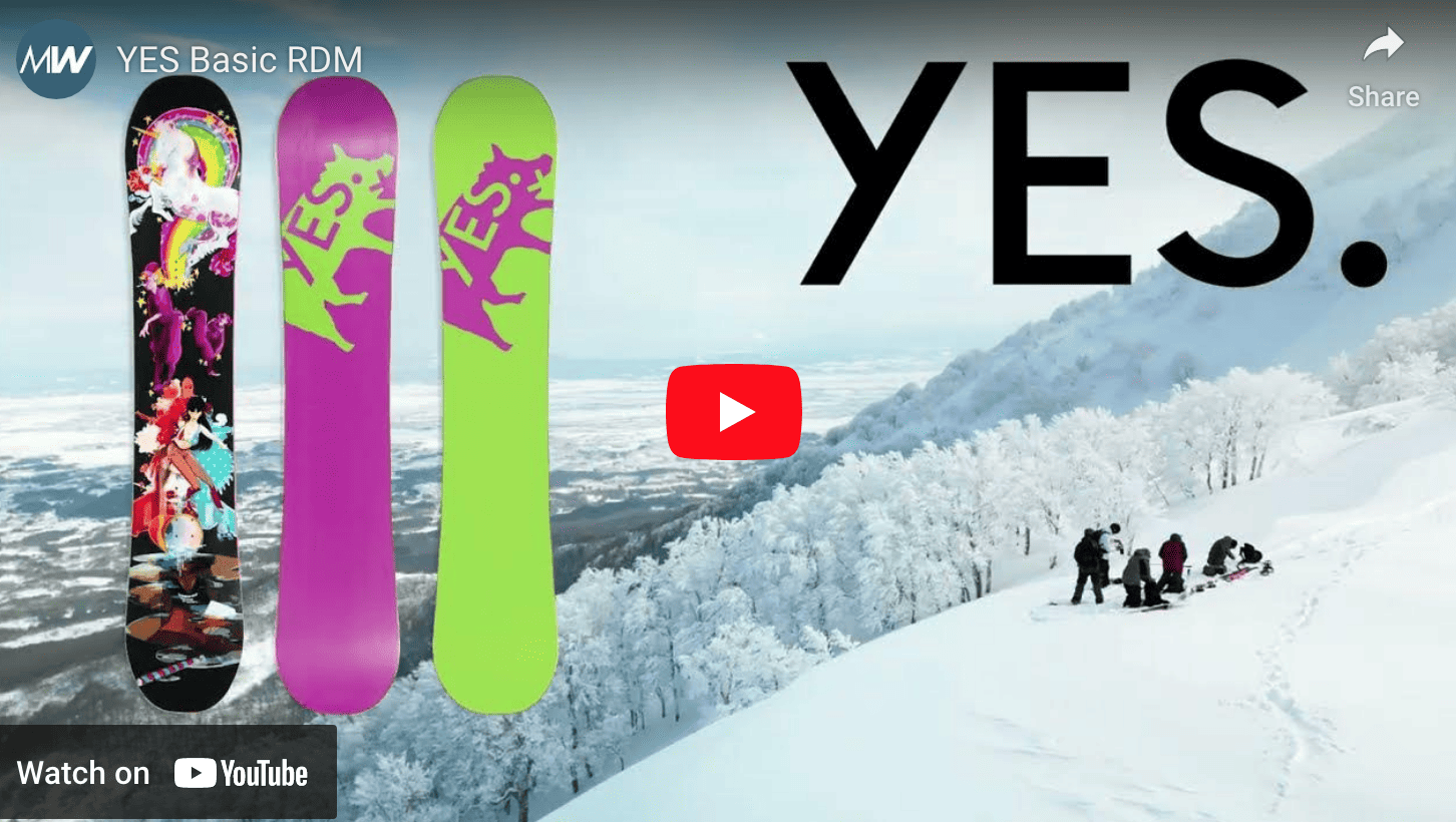 YES. Basic RDM Snowboard. Video review | Mountainwatch