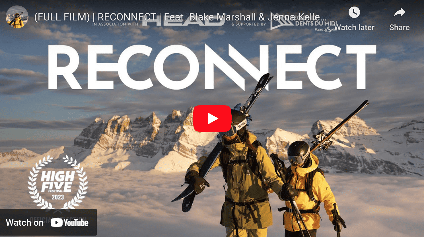Reconnect - Featuring Pro Freeskiers Blake Marshall and Jenna Keller ...