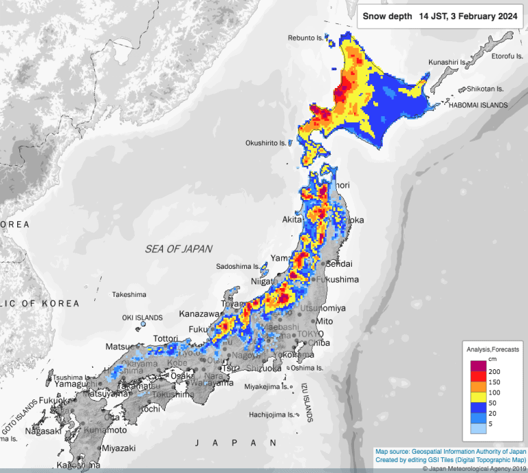 2023-2024 Japanese Snow Season Outlook – Grasshopper's February Update ...