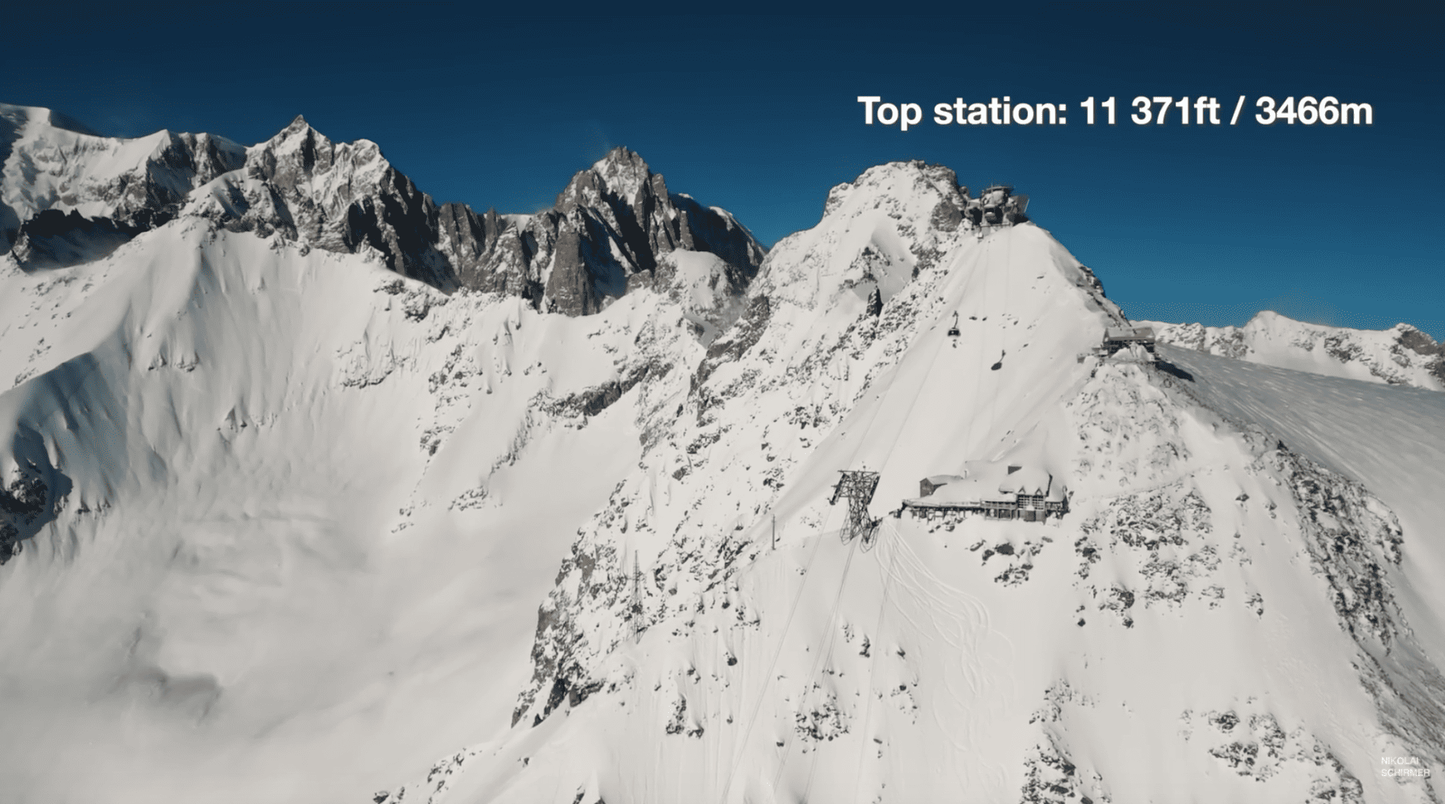 The Most Efficient Skiing in the World on Italy's Skyway Monte Bianco ...