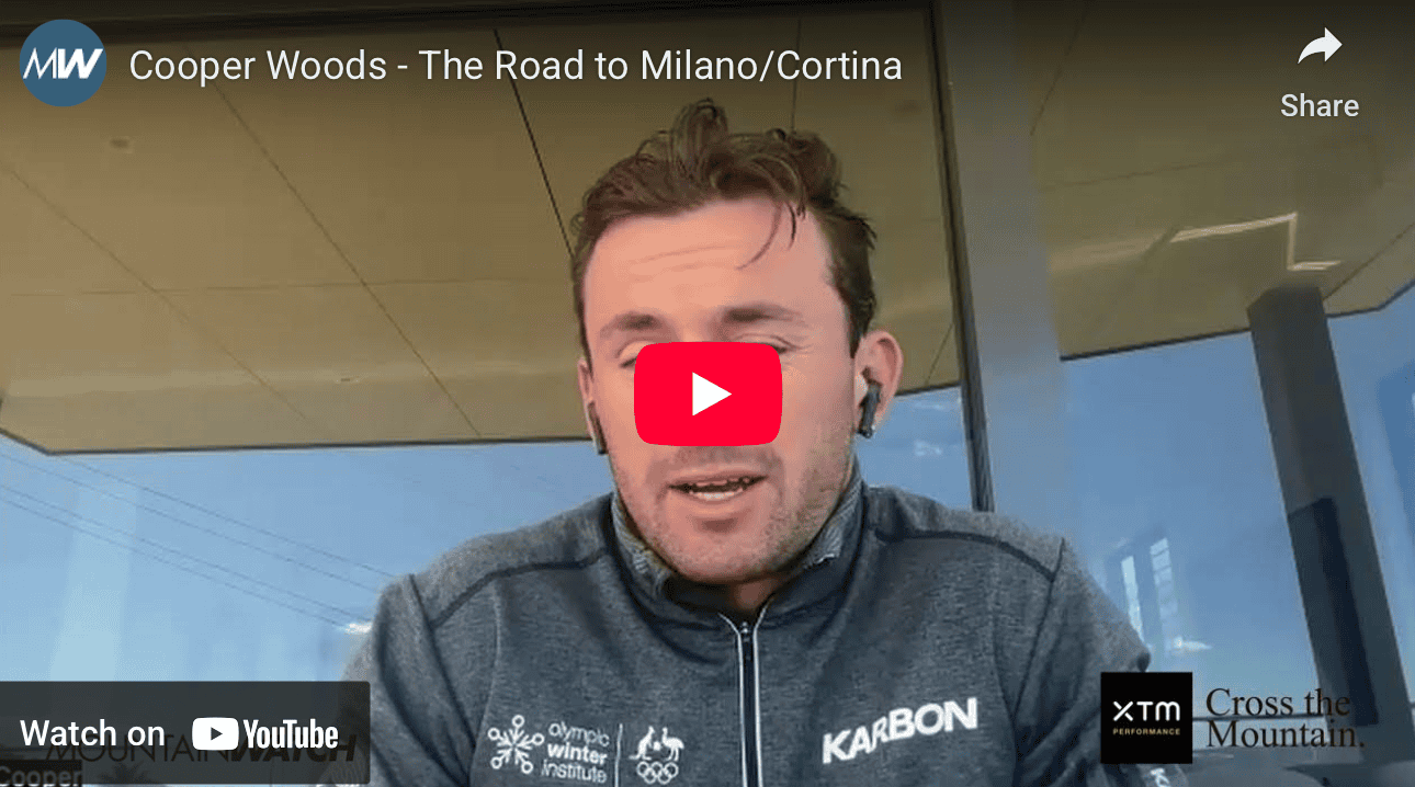 Cooper Woods - Road to Milano/Cortina. Video Profile | Mountainwatch